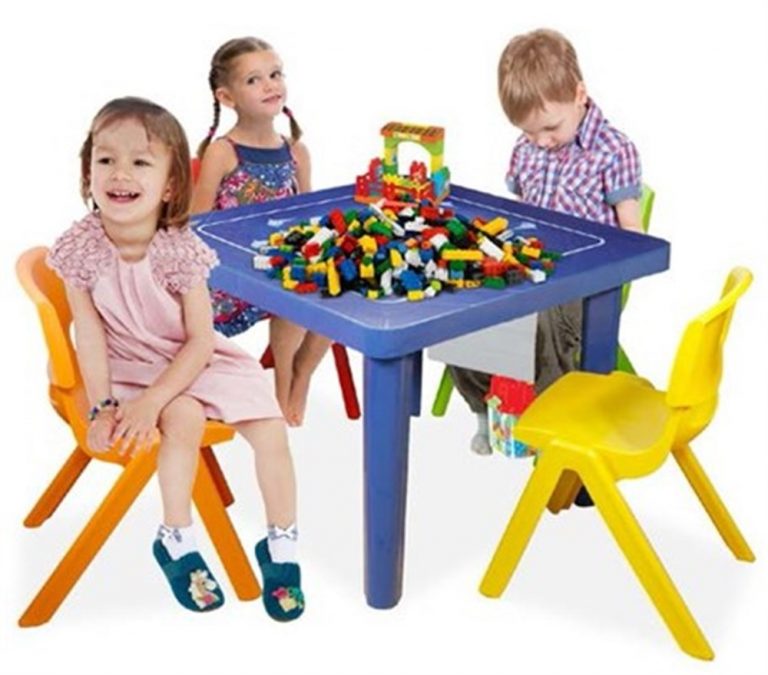 MAMBO Plastic Children Chair Red - Gardenative